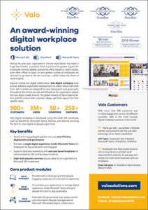 Objective Technologies - Valo Intranet