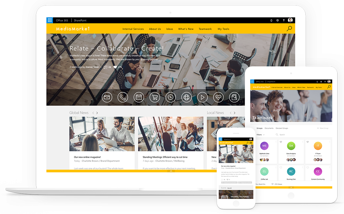 Objective Technologies - Valo Intranet
